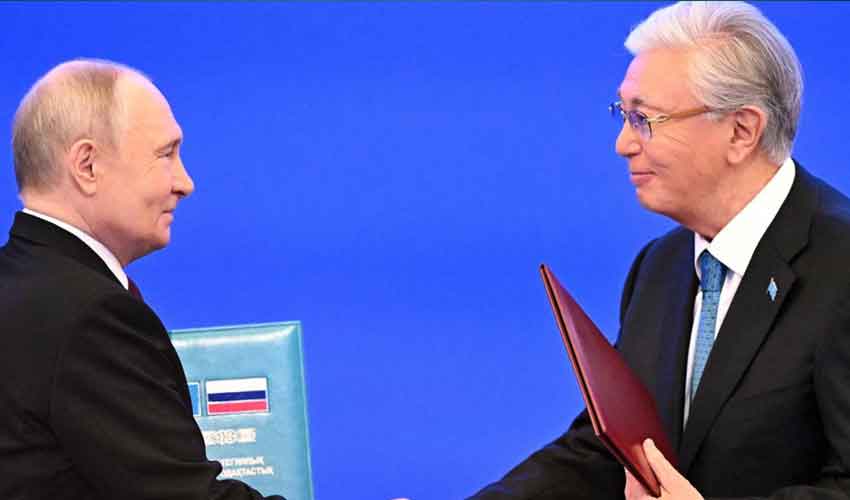 Kazakhstan, Russia sign agreement for first nuclear power plant | SAMAA TV