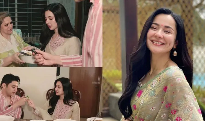 Hania Aamir’s video at Bangladeshi YouTuber’s home goes viral | SAMAA TV