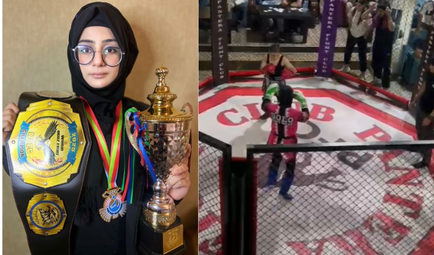 Pakistani kickboxer Rabia Noor wins her first international fight in ...
